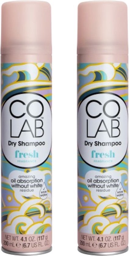 COLAB - Dry Shampoo Fresh - 2 Pak | bol