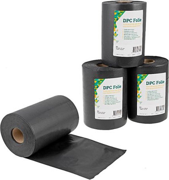 DPC Folie - Waterdichte folie voor metselwerk en funderingen - 150mm x ...