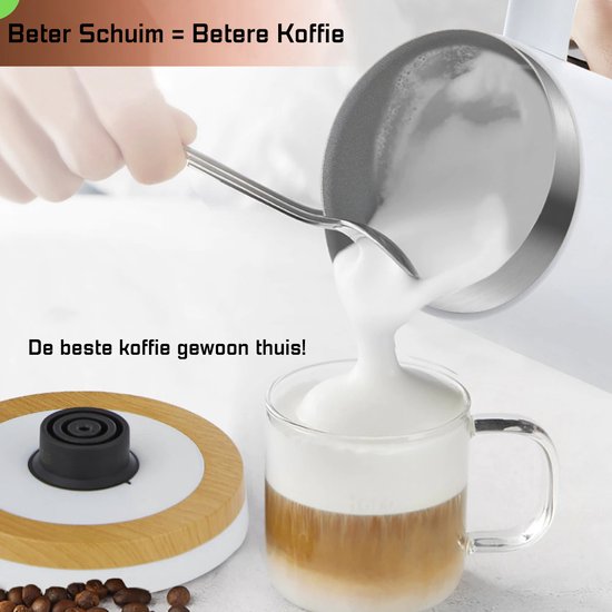 Melkopschuimer - Melkopschuimer Electrisch 4 in 1 - Melkopschuimers ...