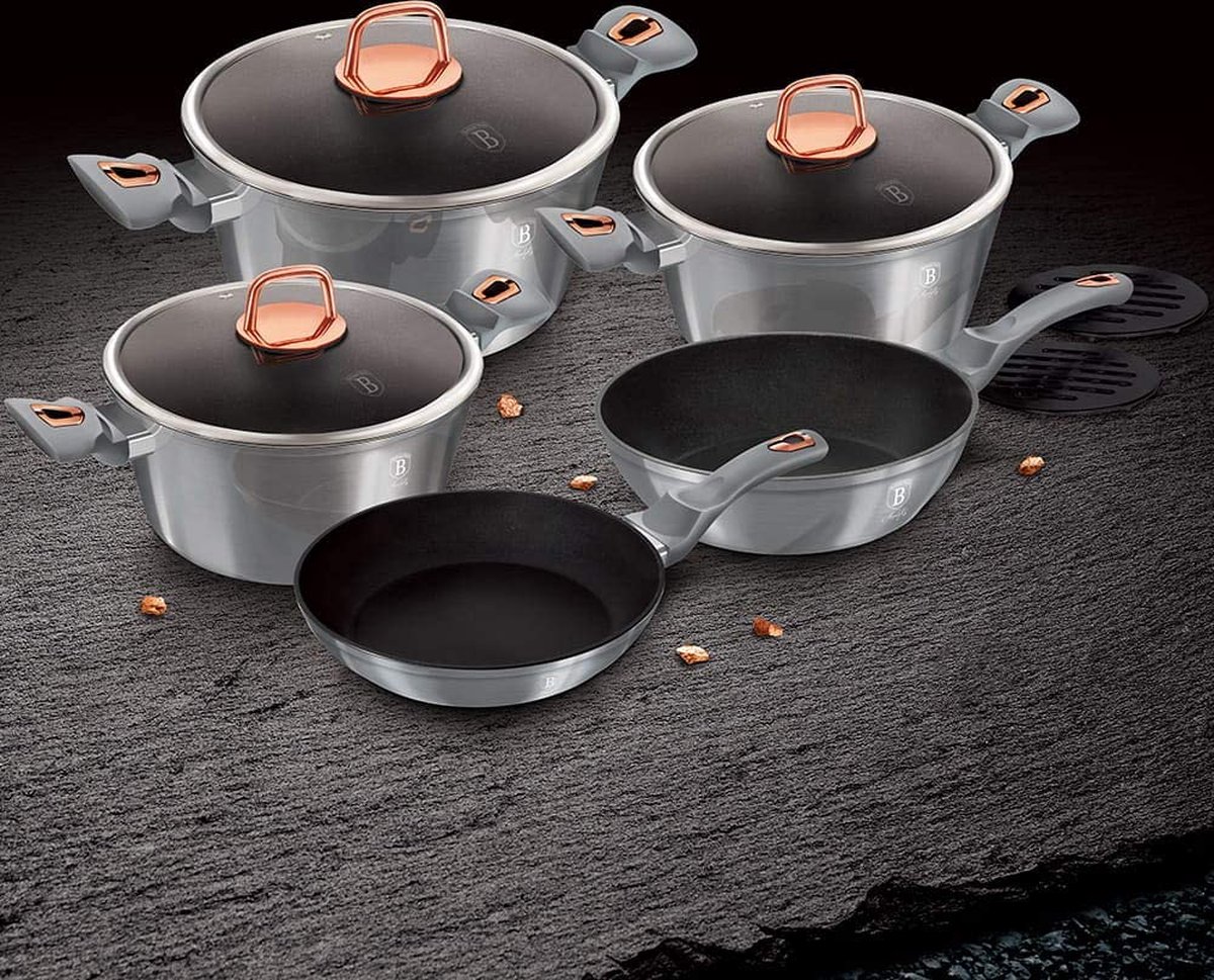 Luxe Pannenset Berlinger Haus - 10 delig – 35% Energiebesparen ...