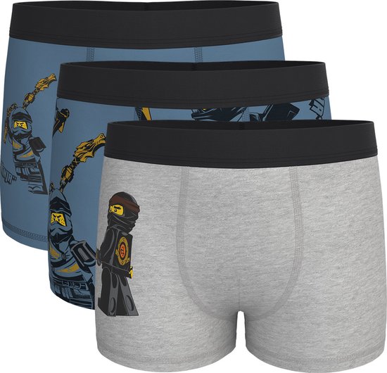 Lego Ninjago Set 3 Boxer Shorts Lwbo 102 - 128/134 | bol