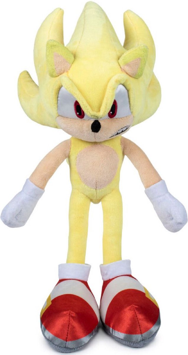 Super Sonic - Sonic The Hedgehog Pluche Knuffel 40 cm {Sonic the ...