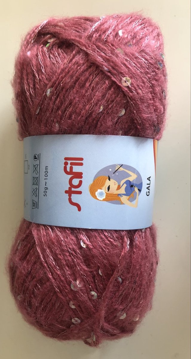 Stafil Gala-glitter-wol-haken-breien-handwerk-Garen-Breiwol-Haakwol ...