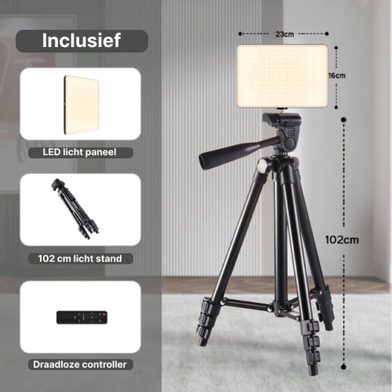 LED lamp - Studio belichting - Fotografie belichting - Video lamp ...