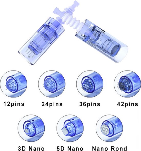 Dr.pen A6 Dermapen Microneedling Cartridges 5D Nano Rond 5 stuks | bol.com