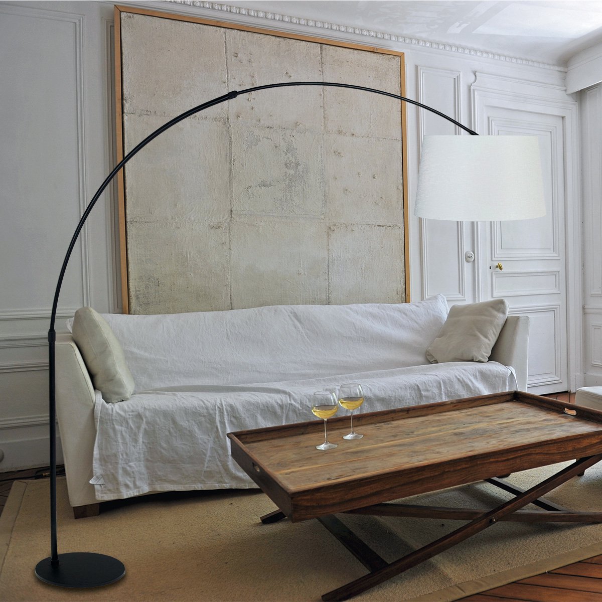 Vloerlamp - Bussandri Limited - Modern - Metaal - Modern - E27 - L ...