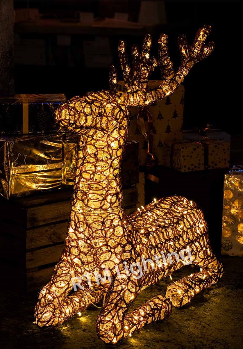 Rendier groot liggend "Exclusivo" - 70cm | bol.com