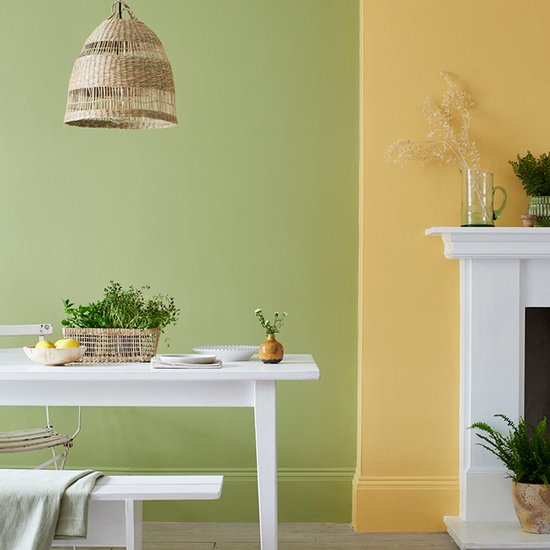 Rust-Oleum Geel Keuken muurverf - Mosterd 2,5L | bol.com