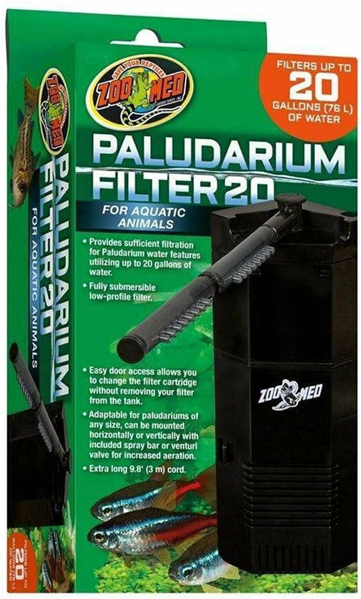 Zoo Med Paludarium Filter 20 | bol