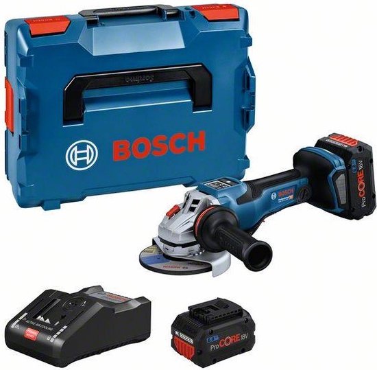 Bosch Professional GWS 18V-15 PSC Haakse slijper - BITURBO - Met 2x 18V ...