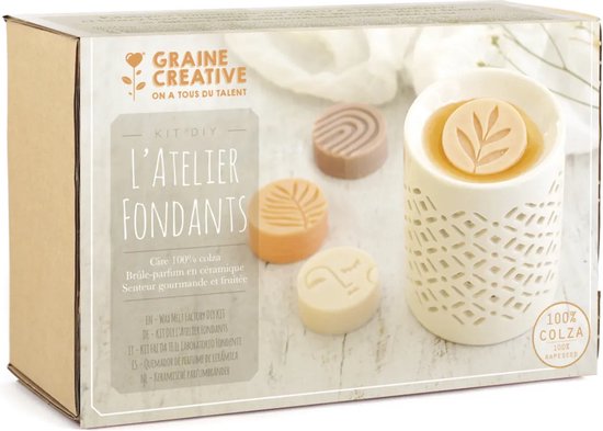 Graine Creative Atelier Geurwas en Brander Set | bol.com