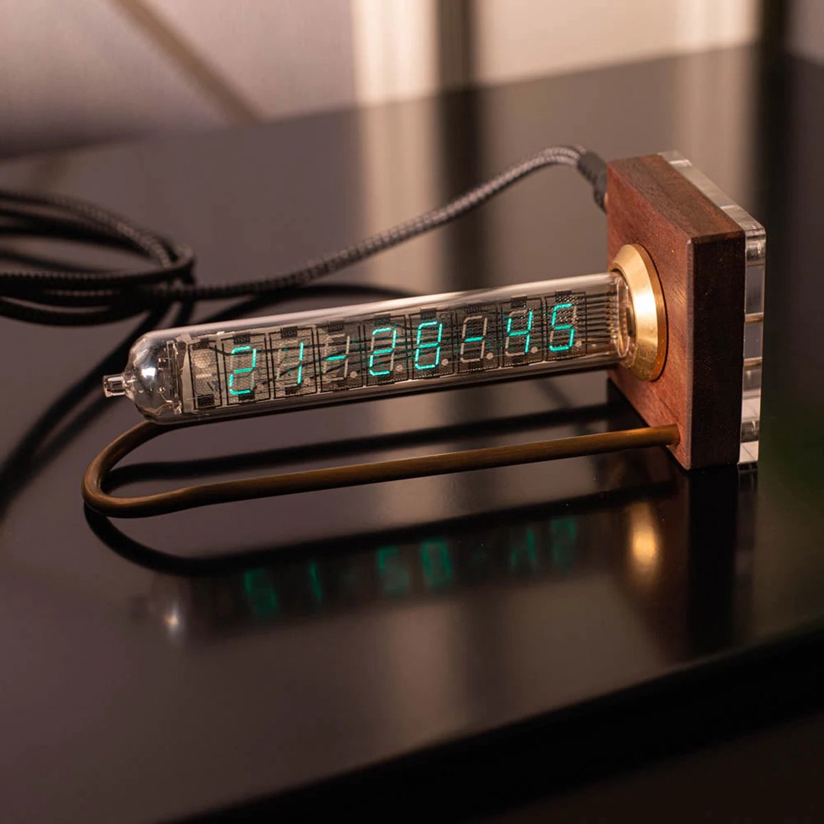 Nixie klok - IV-18 VFD - Tube klok - Retro klok | bol