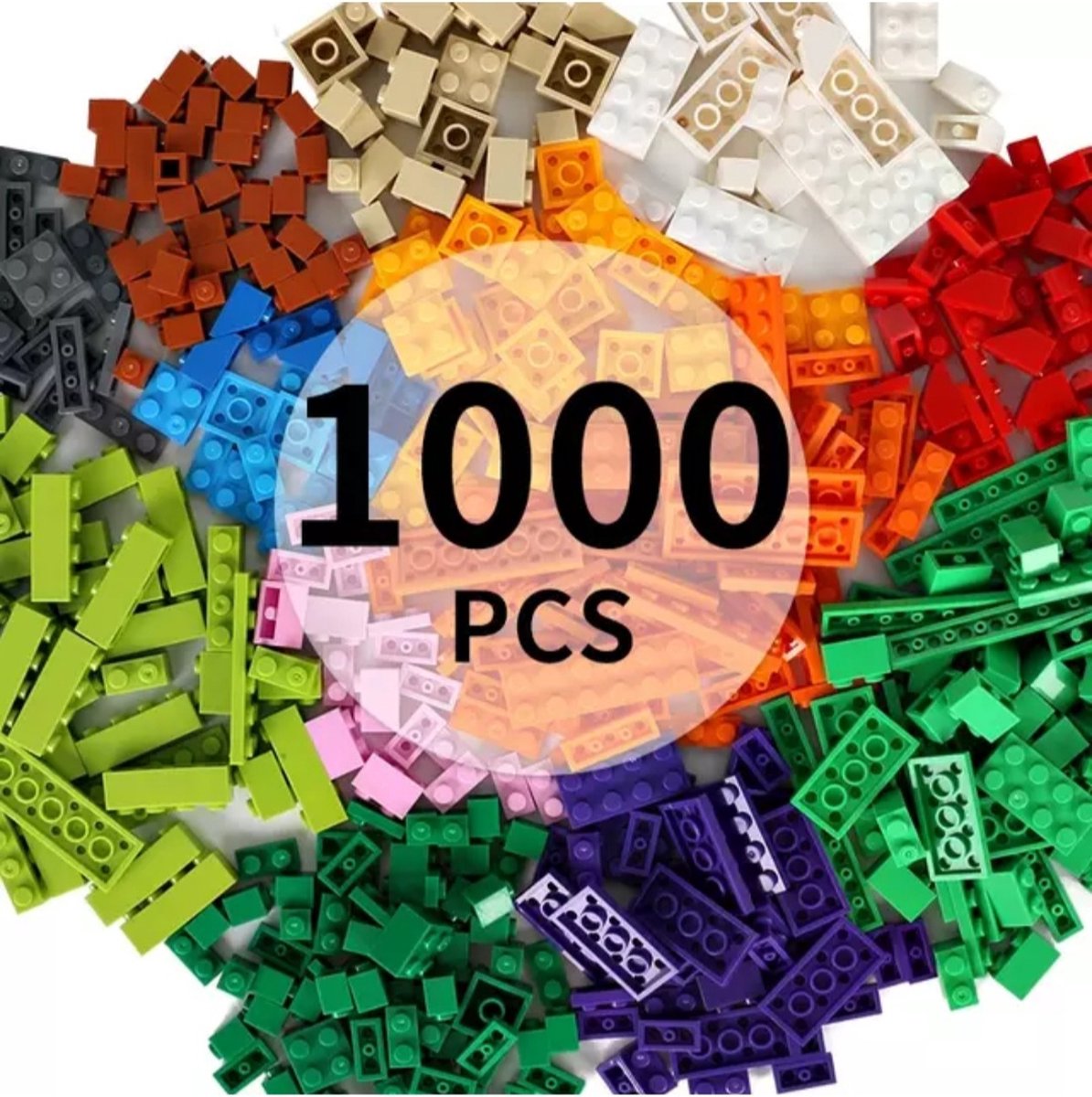 Building Block set geschikt voor lego sets inclusief twee bouwplaten ...