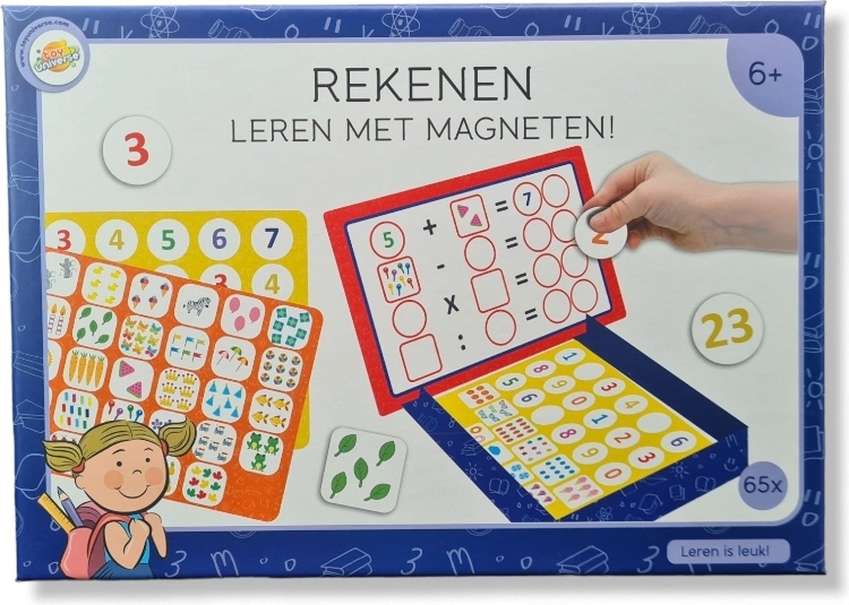 REKENEN LEREN MET MAGNETEN | Games | bol.com