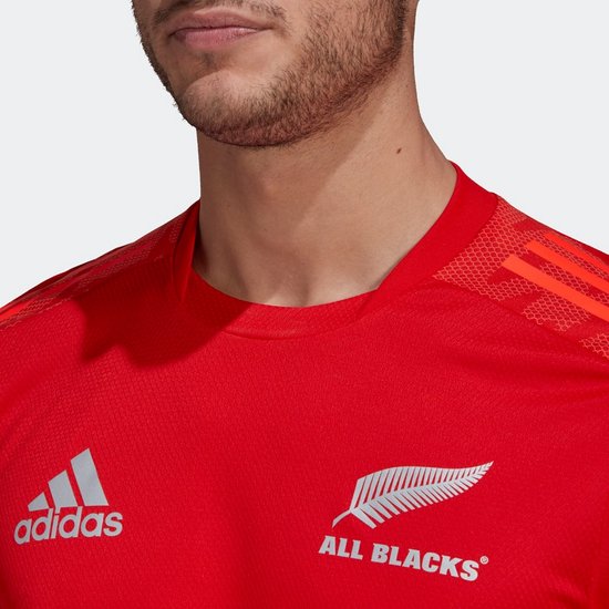 Adidas All Blacks Performance T-Shirt Rood - 2XL | bol.com