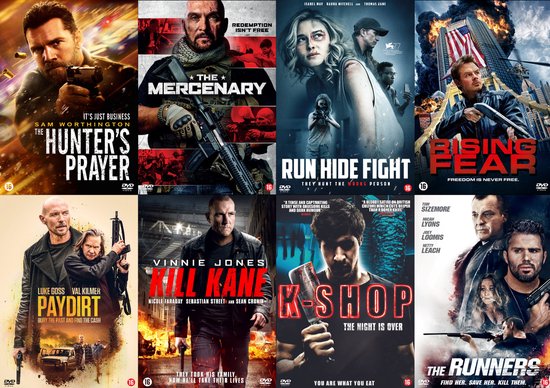 Actiefilms DVD set (Dvd), Val Kilmer | Dvd's | bol