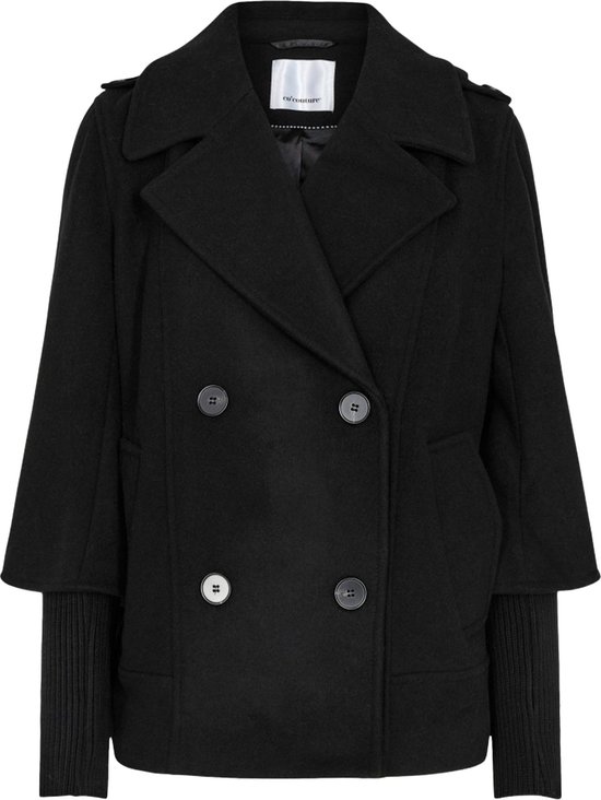 Co'Couture Dames Ewe Uniform Jas Zwart maat S | bol.com