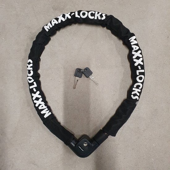 Maxx-Locks Bulls Kettingslot - Solid Pantserslot uit Gehard Staal ...