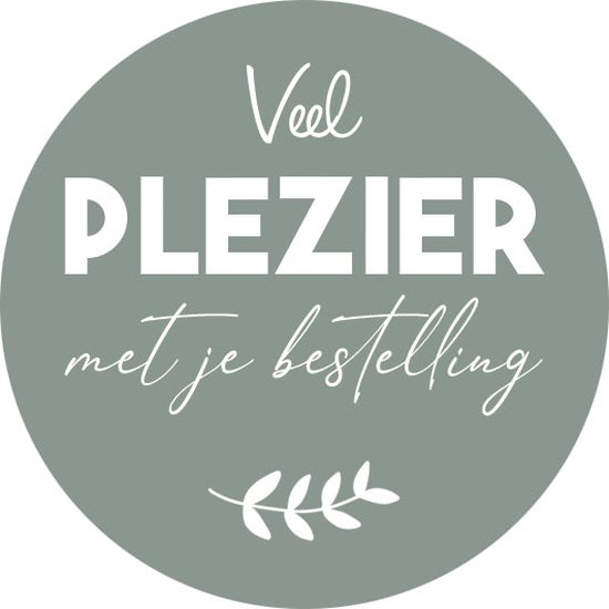 500 Stickers op rol - Sticker Veel plezier met je bestelling ...