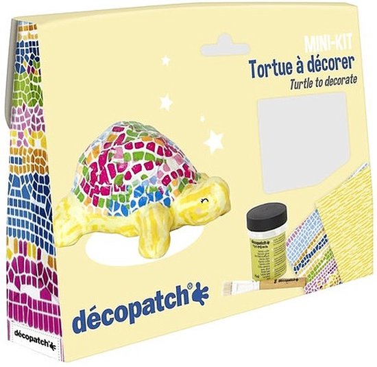 Decopatch Mini kit schildpad | bol
