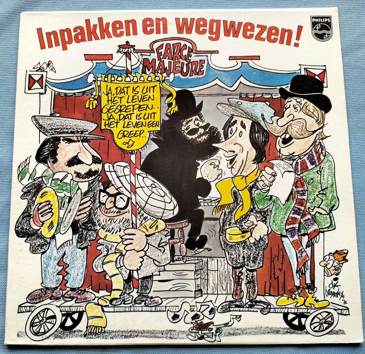 Farce Majeure ‎– Inpakken En Wegwezen (1972) LP = in Nieuwstaat, Farce ...