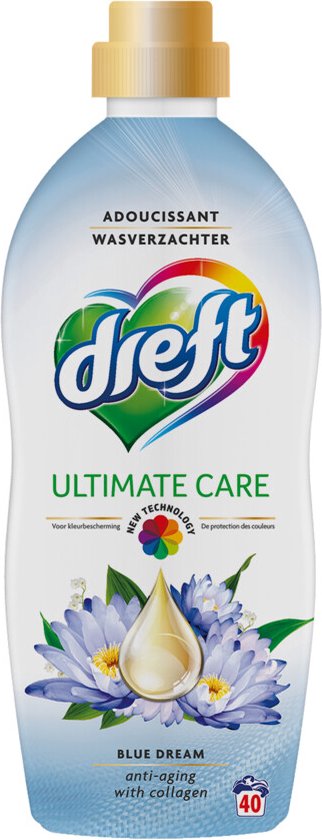 6x Dreft Wasverzachter Blue Dream 1 liter | bol.com