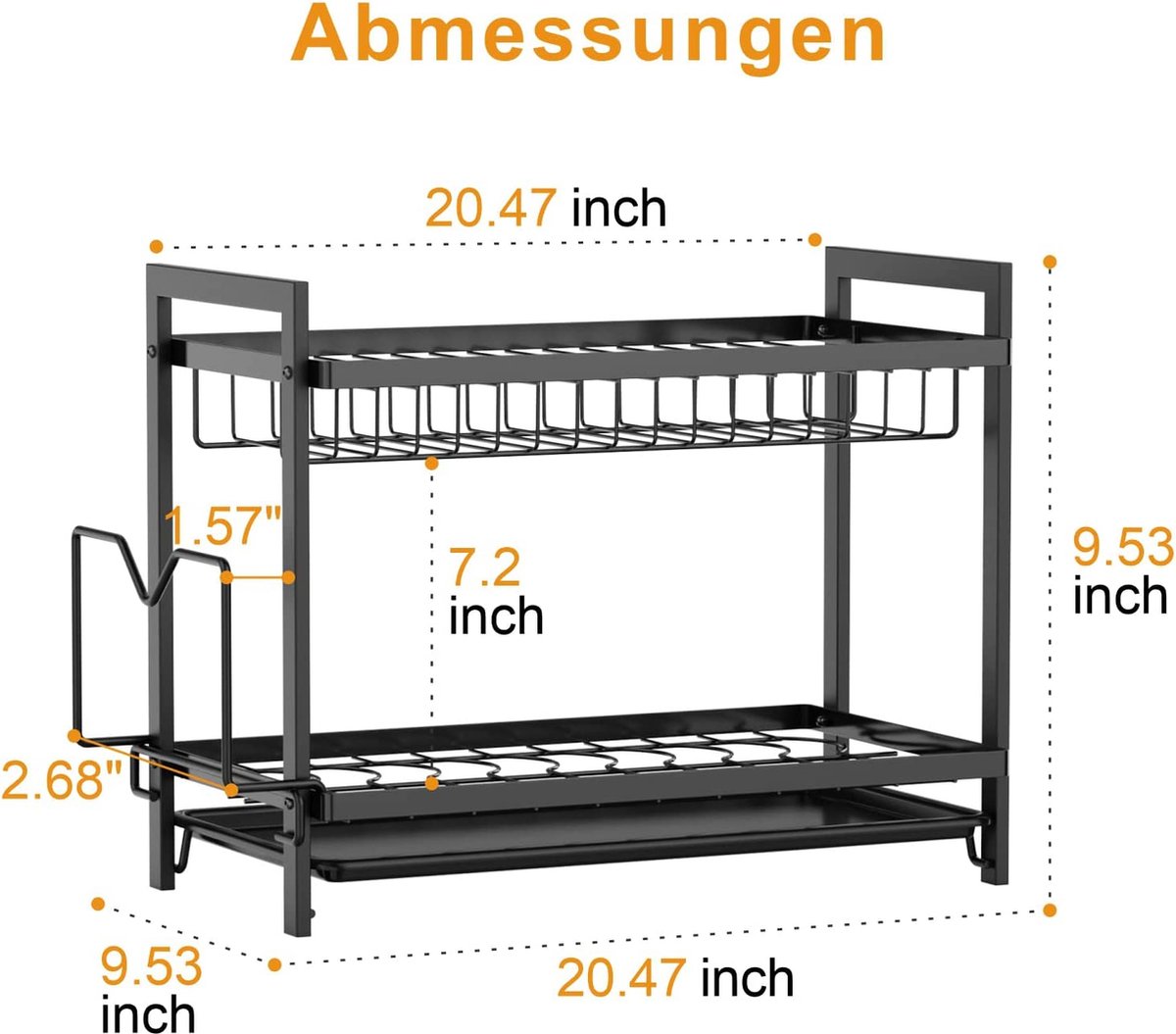 Keuken Afrdruiprek – Keuken Accessoires – Droogrek voor Afwas | bol.com