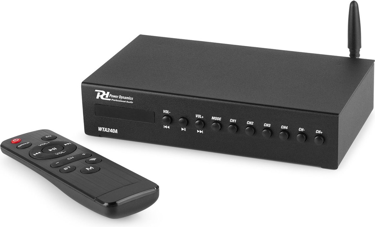 Stereo versterker audio - Power Dynamics WT240A - Hifi versterker met ...