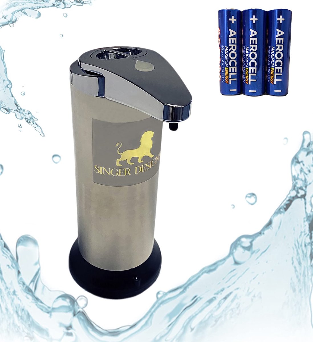 Automatische Zeepdispenser – Elektrische Zeepdispenser - No Touch Zeep ...