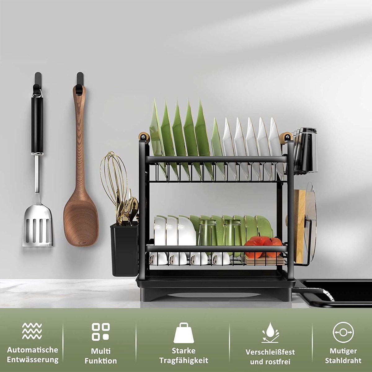 Keuken Afrdruiprek – Keuken Accessoires – Droogrek voor Afwas | bol.com