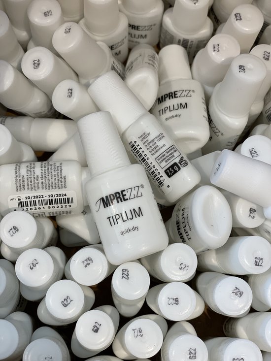 IMPREZZ® Tiplijm - tip glue - zip bond - nagel lijm - 7.5 gram - met ...
