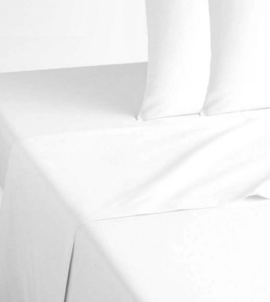 Sleepnight Laken 'White' Katoen B 280 x L 300 cm lits-jumeaux | bol.com