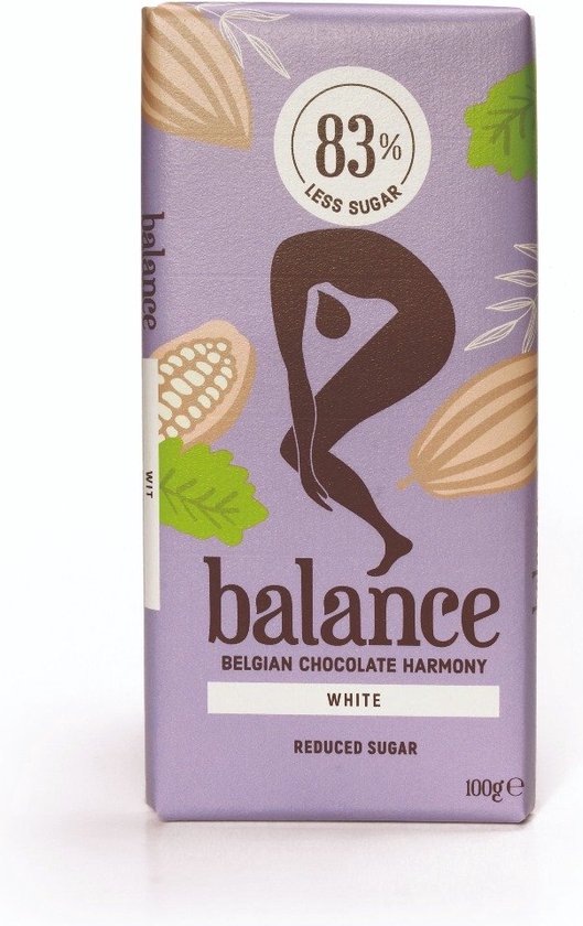 Balance Luxe Tablet Witte Chocolade | bol