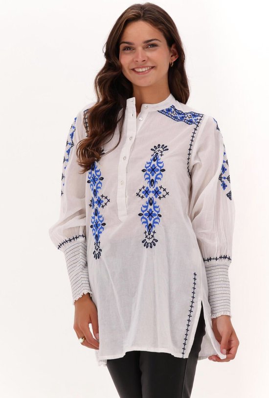 Lollys Laundry Porto Shirt Dames - Jurken - Gebroken wit - Maat XL ...