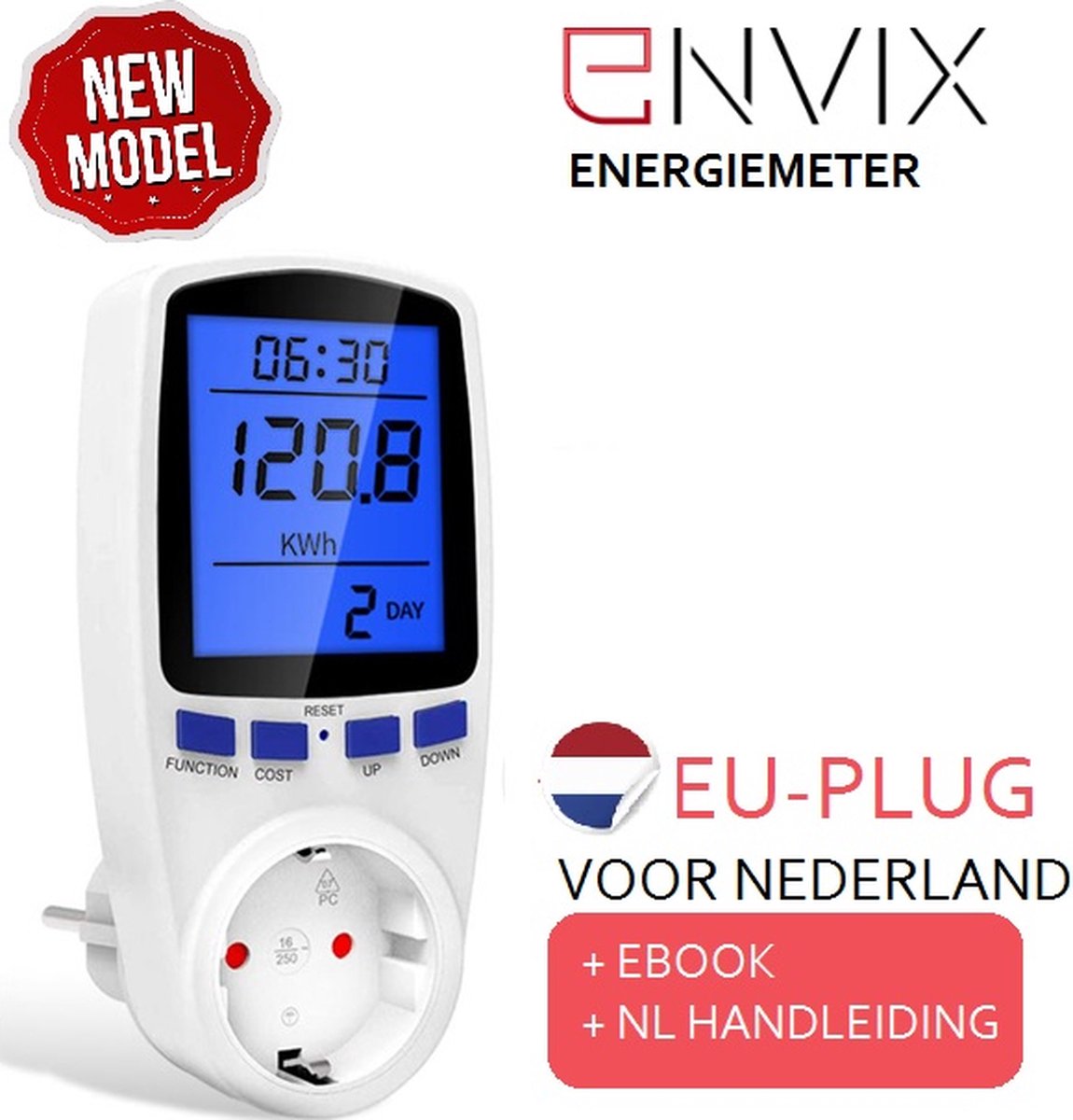 Envix energiemeter - verbruiksmeter - energieverbruiksmeter ...