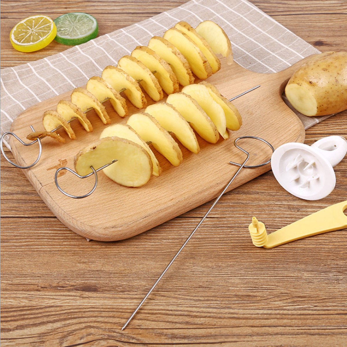 Potato Twister - Aardappel Spiraal Snijder - Chips Maker ...