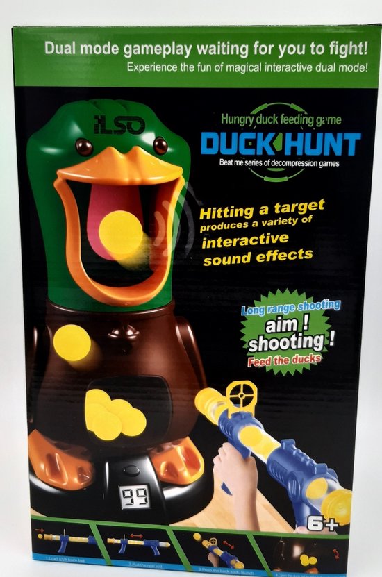 Ilso eenden schiet spel - Schietspel - zwevende balletjes - LCD ...