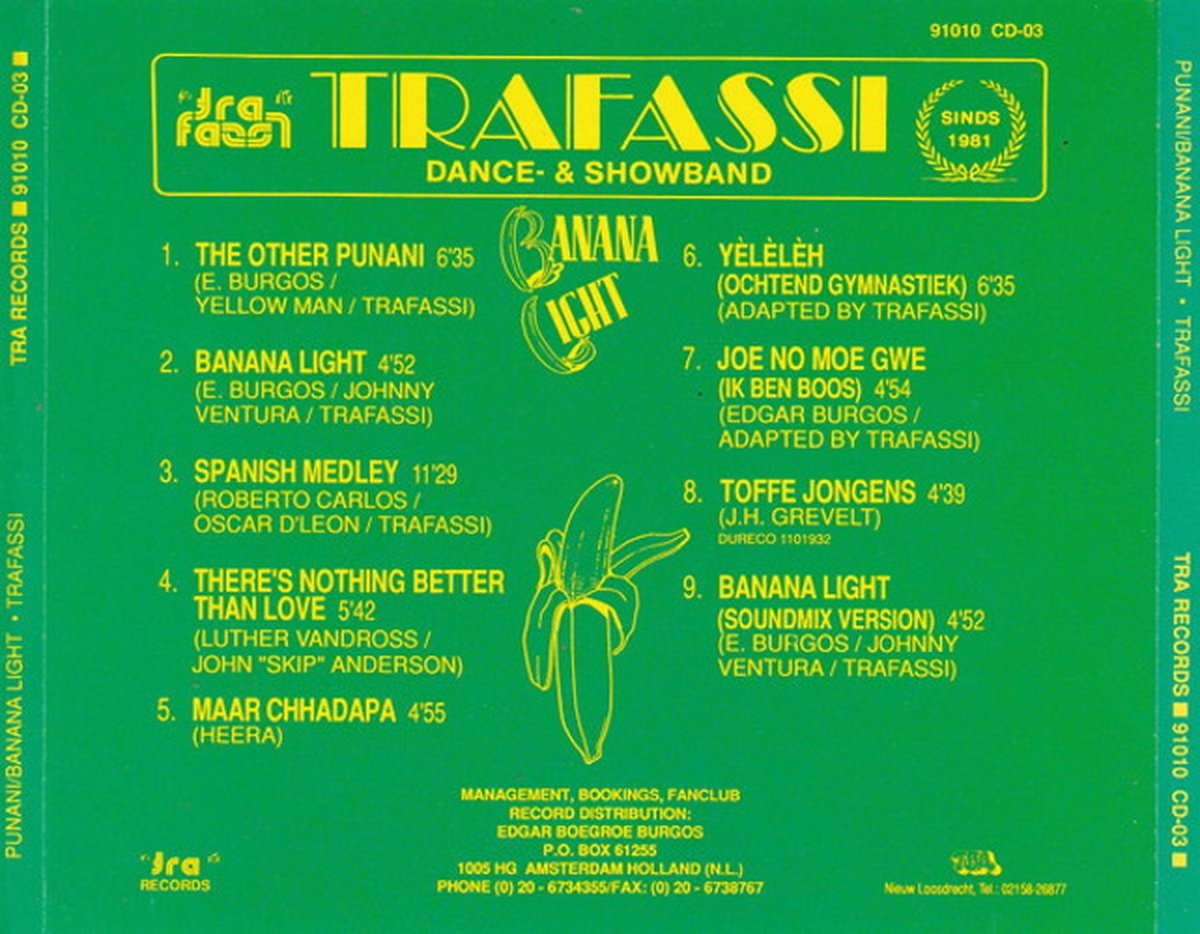 Punani/ Banana Light, Trafassi | Muziek | bol.com