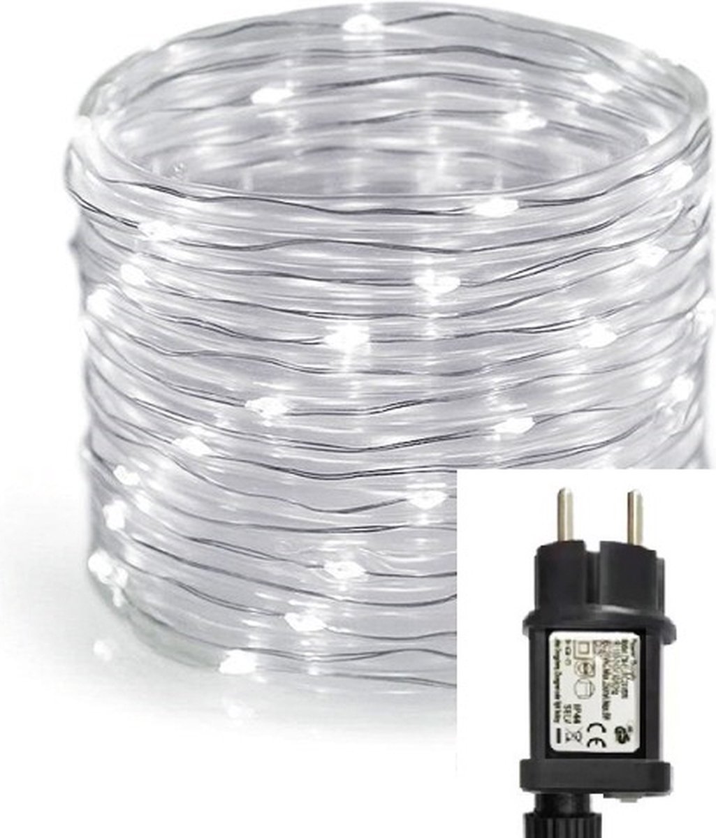 Lichtslang - 10 Meter - 230V Met Stekker - Koel Wit | bol