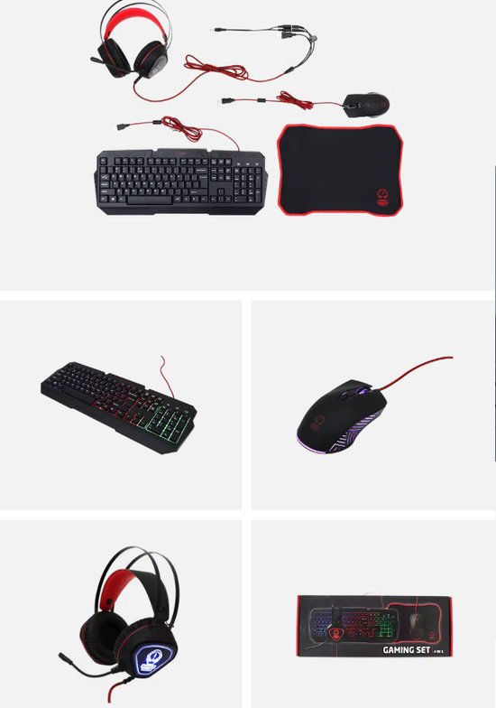 Ripper Allen gamingset - 4 in 1 - | bol