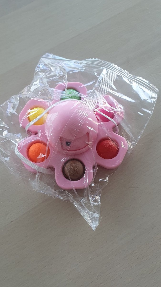 Fidget Toys - Octopus Spinner - Mood Spinner - Pop It Spinner - Fidget ...