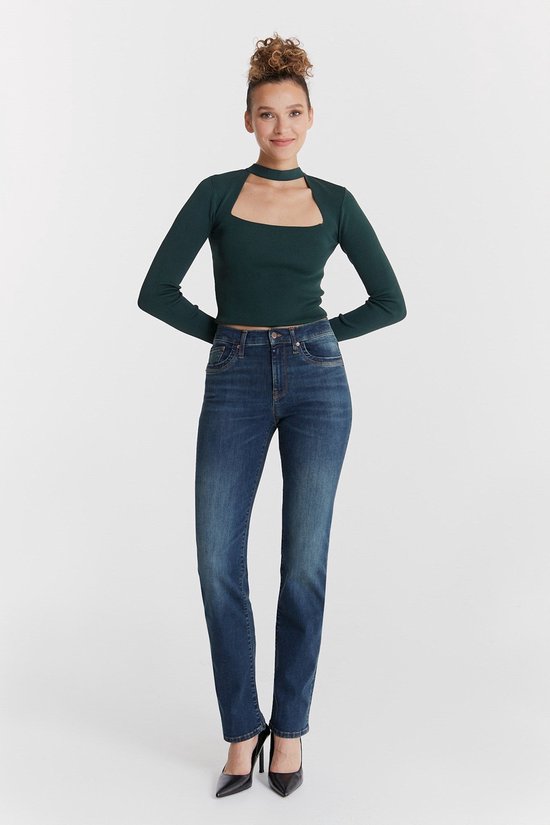 COJ - Hannah - Dames Regular-fit Jeans - Green Way | bol