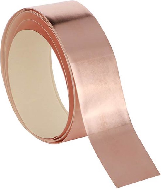 Boston CST-100X5 Copper Shielding Tape – 2,5 cm x 1,5 m | bol