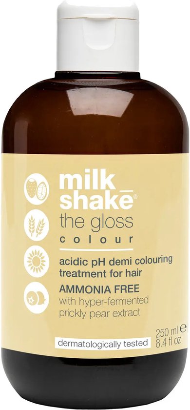 Milkshake The Gloss Colour Hair - Acidic pH demi colouring treatment ...
