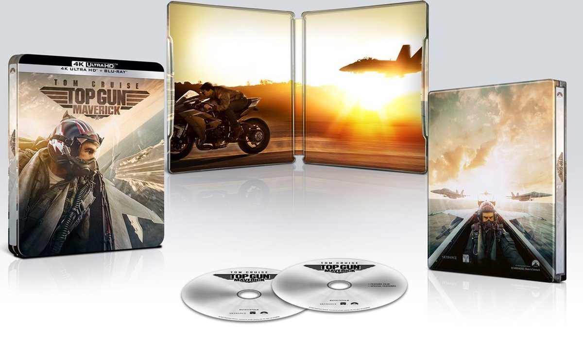 Top Gun: Maverick (4K+2D Blu-ray SteelBook) (Bol.com) [Netherlands] | Hi-Def Ninja - Pop Culture ...