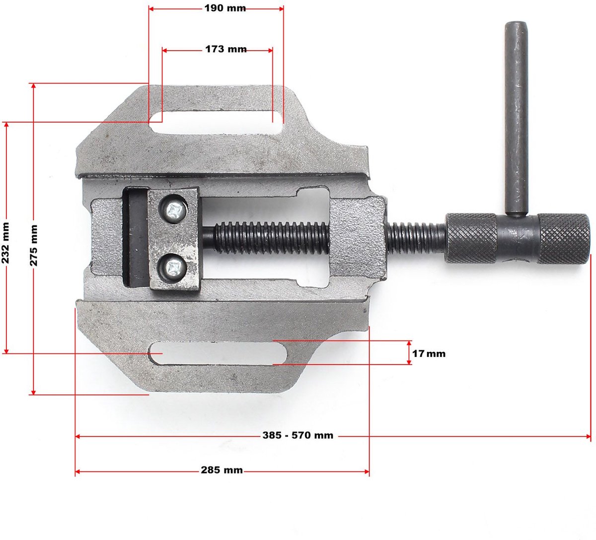Étau de machine 200 mm Uniaxial Workbench Workbench Étau Étau de ...