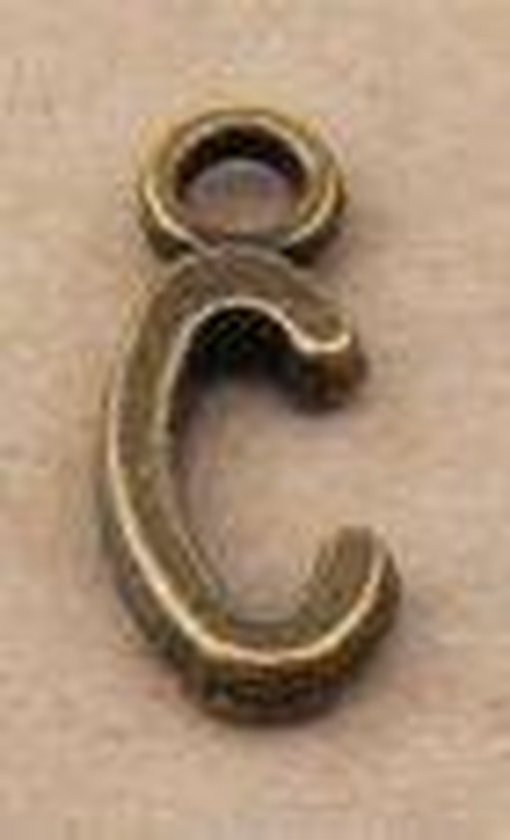 bedel Letter C Brons - Alfabet | bol