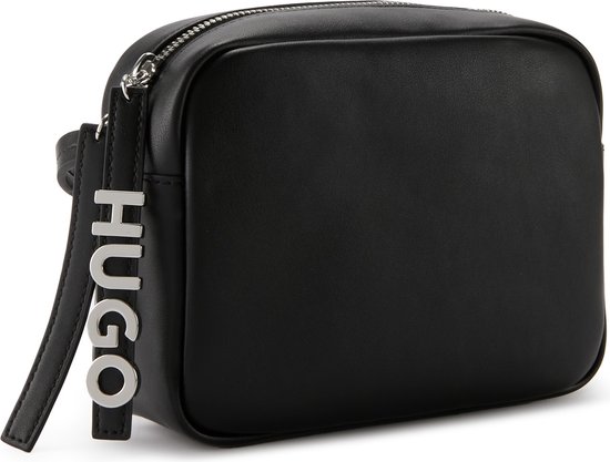 Hugo Boss HUGO Dames Crossbody tas Kunstleer - Zwart | bol.com