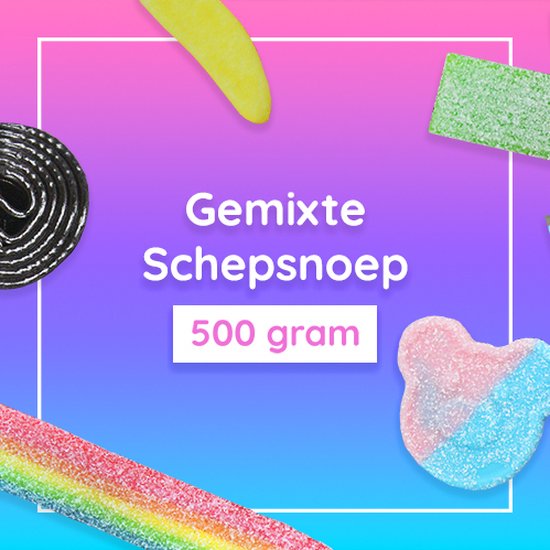 Mijn Snoepgoed - Gemixte Snoepjes - 500 Gram - Tiktok Trend - Zoet Zuur ...