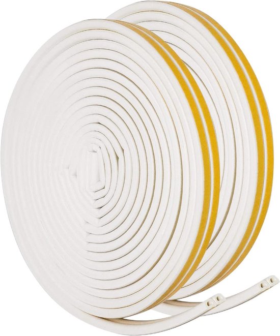 Tochtstrip 12 meter - Benson® - Zelfklevend - Energiebesparing - Voor ...